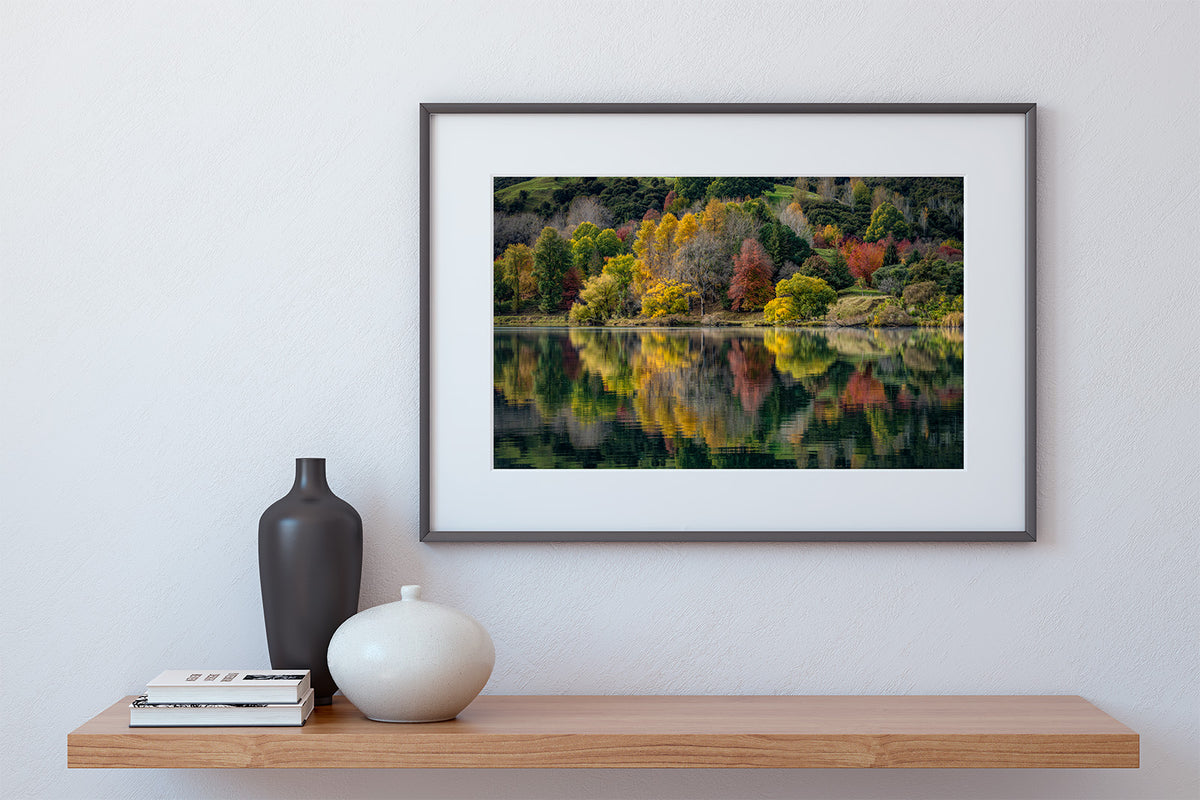 Autumn Colour Lake Tutira | Hawkes Bay | Fine Art Prints | Canvas ...