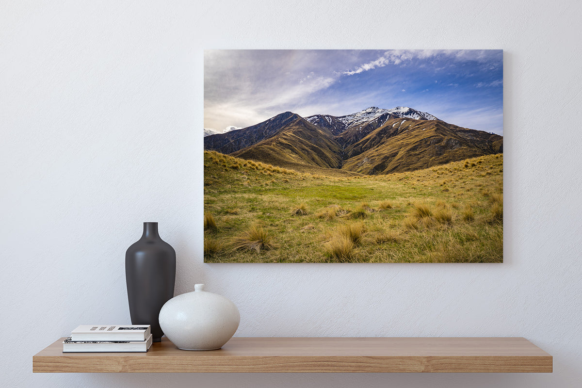 West Wanaka Golden Peaks NZ | Fine Art Prints | Canvas – Meghan Maloney ...