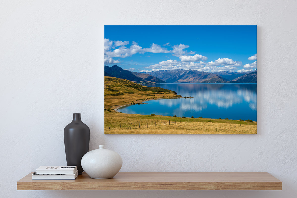 Lake Hawea Summer Blues NZ | Fine Art Prints | Canvas – Meghan Maloney ...