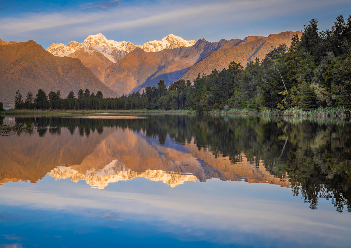Lake Matheson Sunset | West Coast NZ | Fine Art Prints | Canvas ...