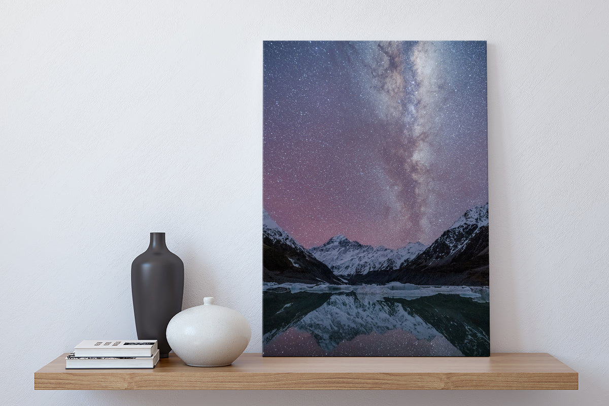 Mt Cook Astro Hooker Lake NZ | Fine Art Prints | Canvas – Meghan ...